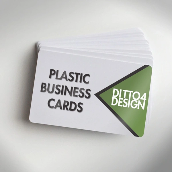 Plastic Business Cards | Ditto 4 Design