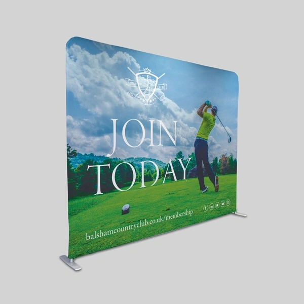 Stretch Fabric Display Stands - Straight | Ditto 4 Design